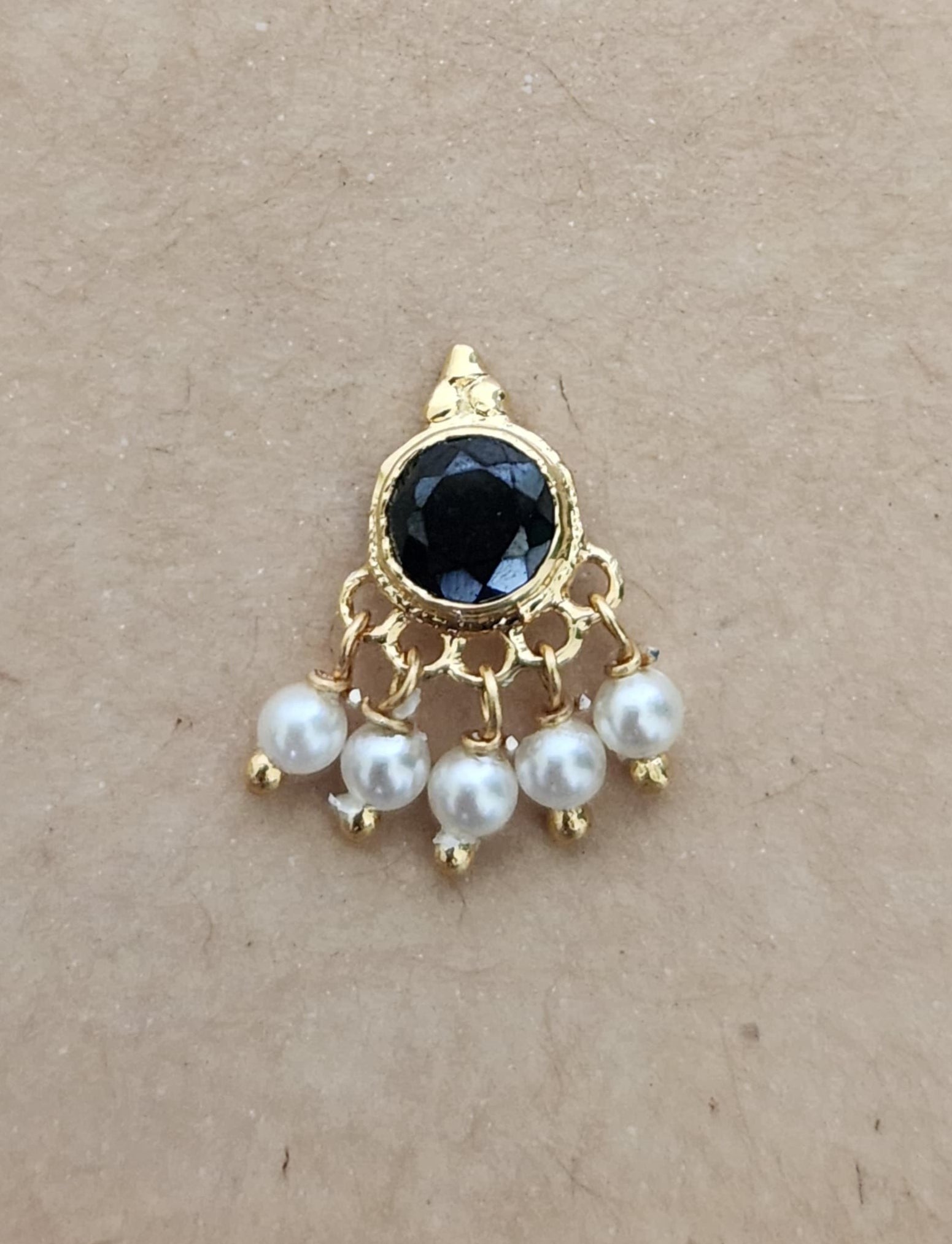 Aadhya Silver Nosepins – Wizzowl Jewellery